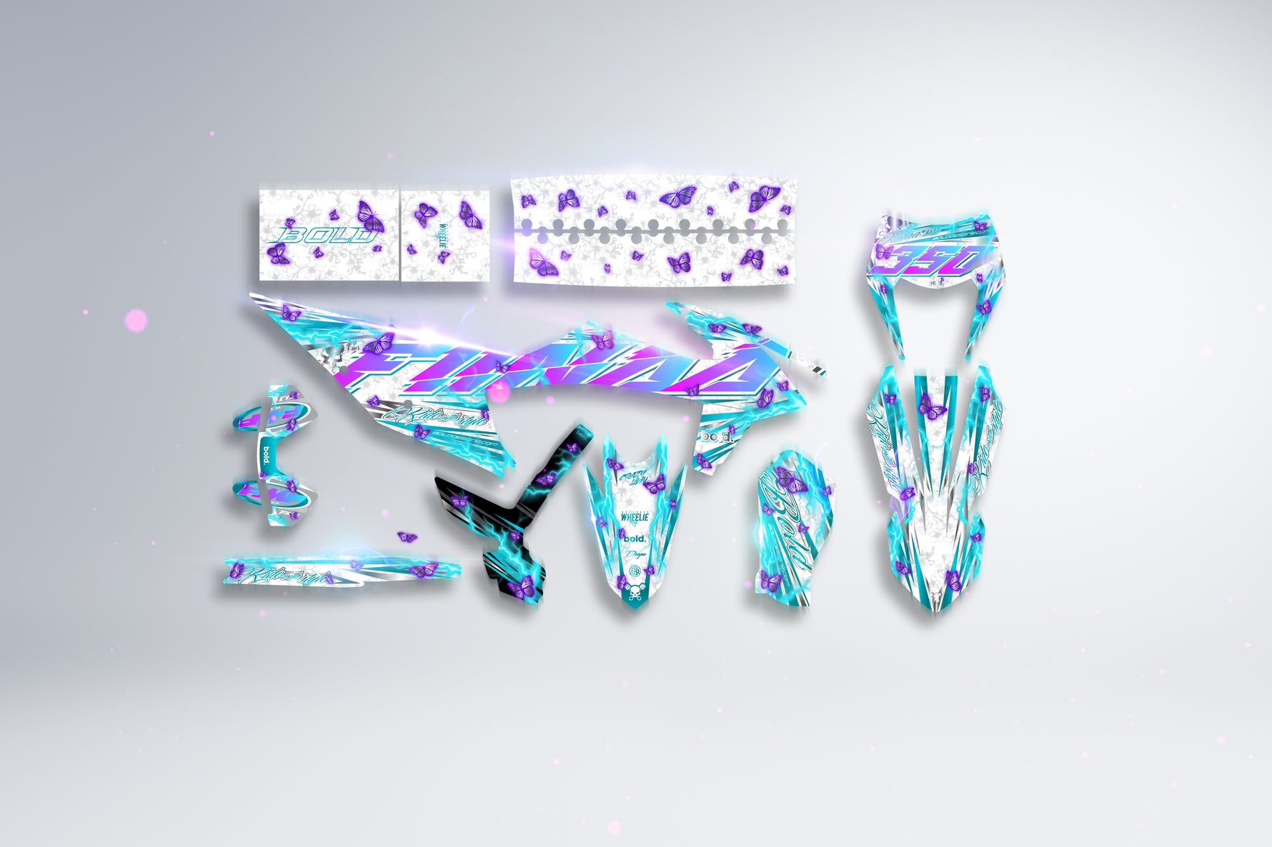 Full Custom Helmet Graphics - Bolddesignz