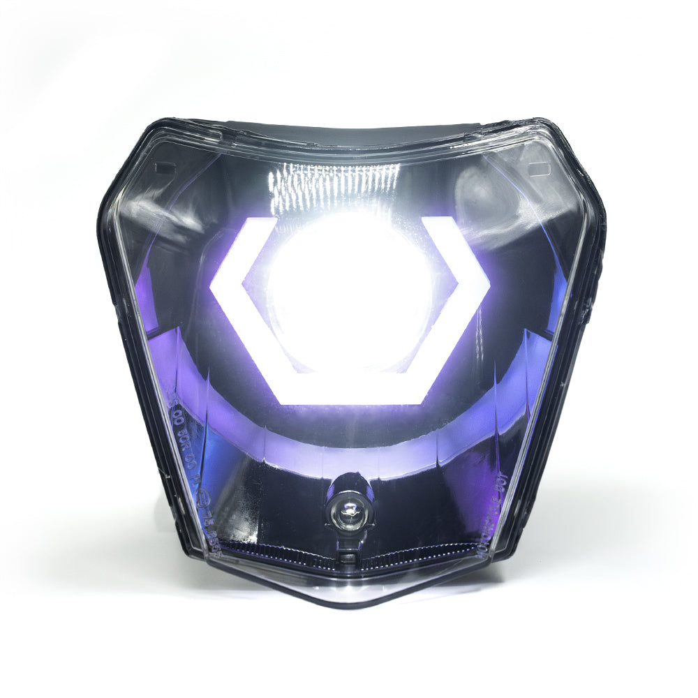KTM Locci's Hex Beam - RGBW LED HEADLIGHT – Bolddesignz