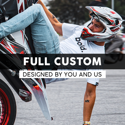 Full Custom Helmet Graphics - Bolddesignz