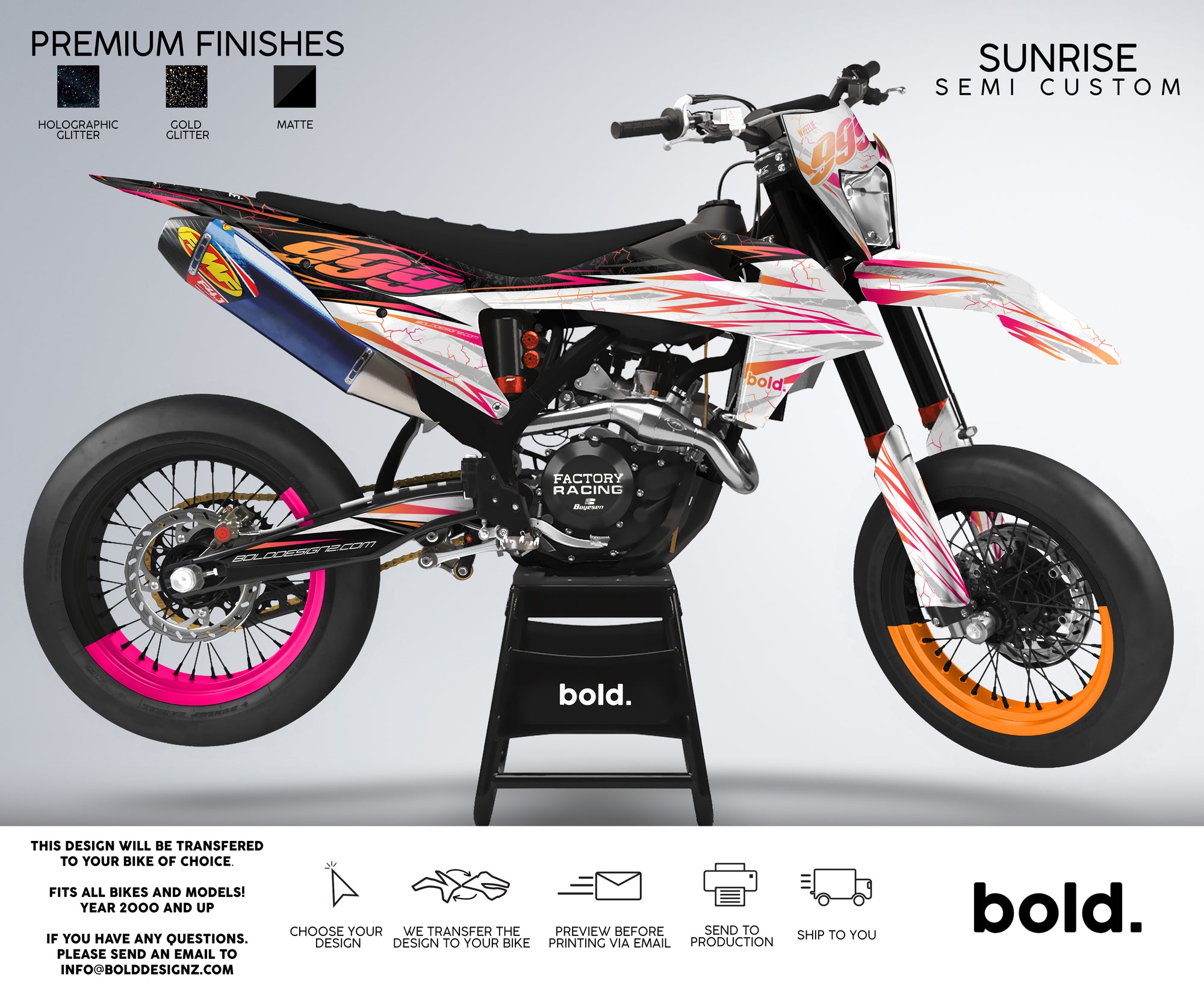 SUNRISE - Graphics kit - Bolddesignz