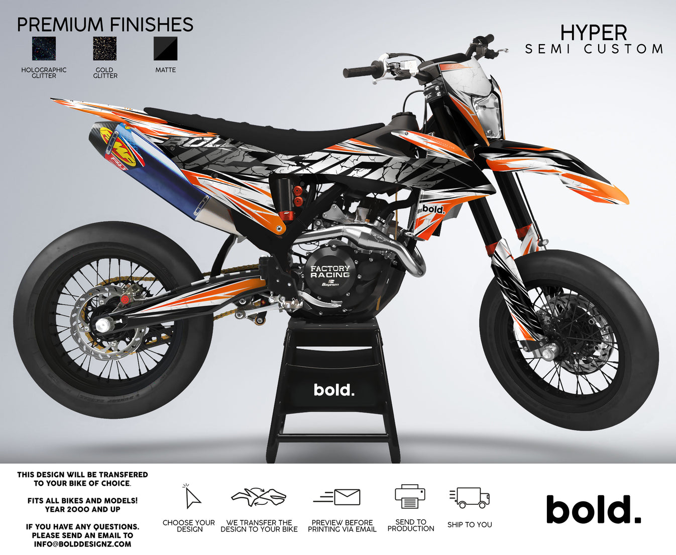 HYPER - Graphics kit - Bolddesignz