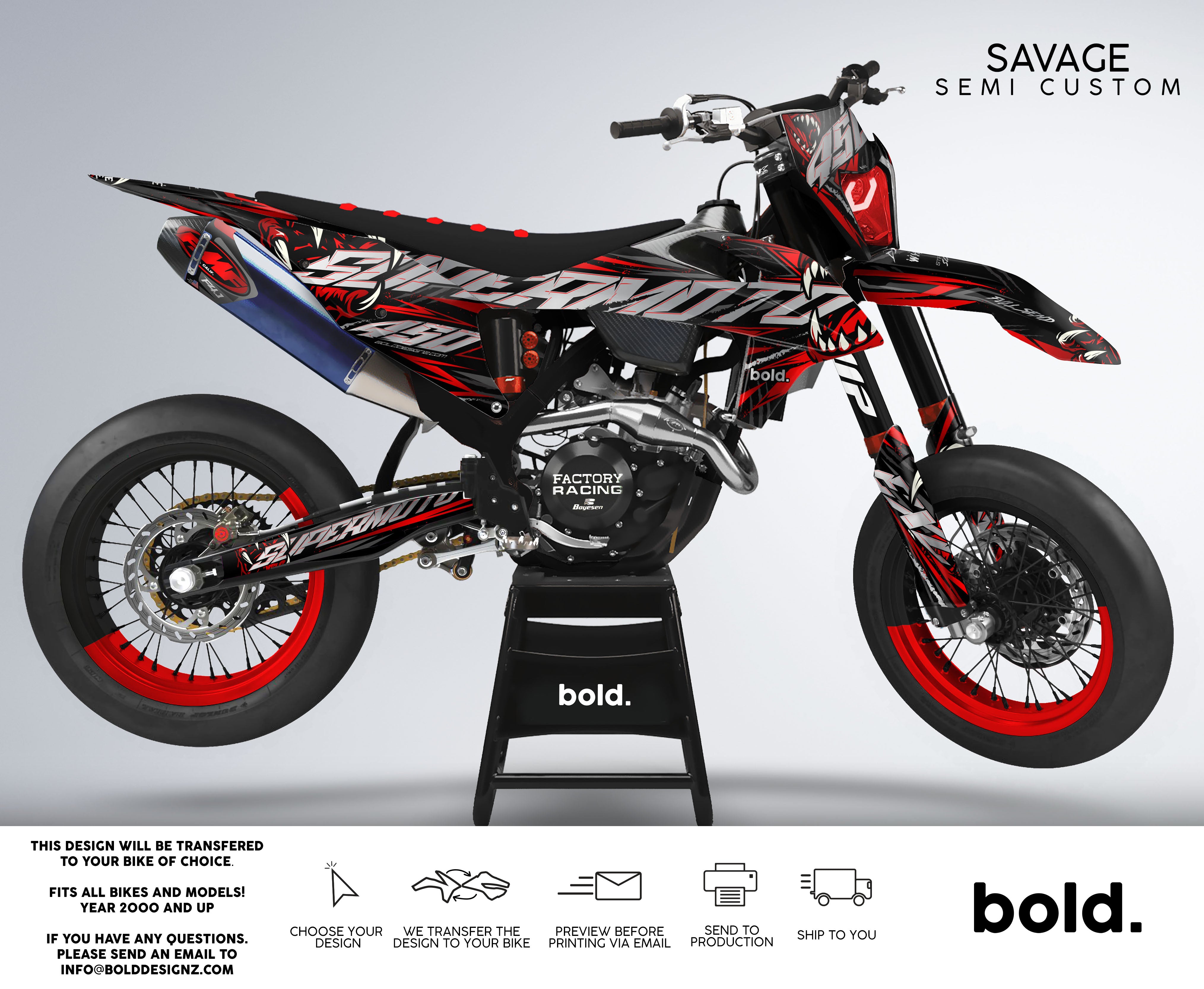 Savage - Graphics kit - Bolddesignz