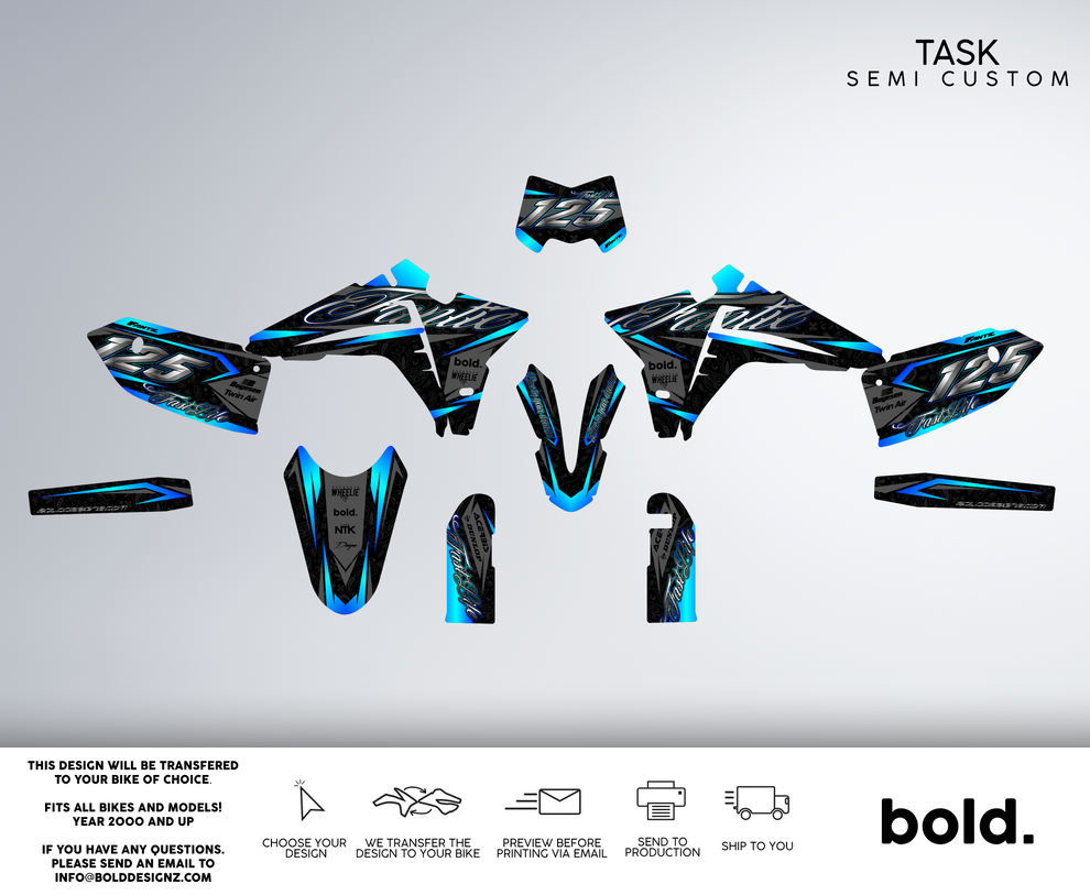 TASK - Fantic Graphics kit - Default Title - Bolddesignz