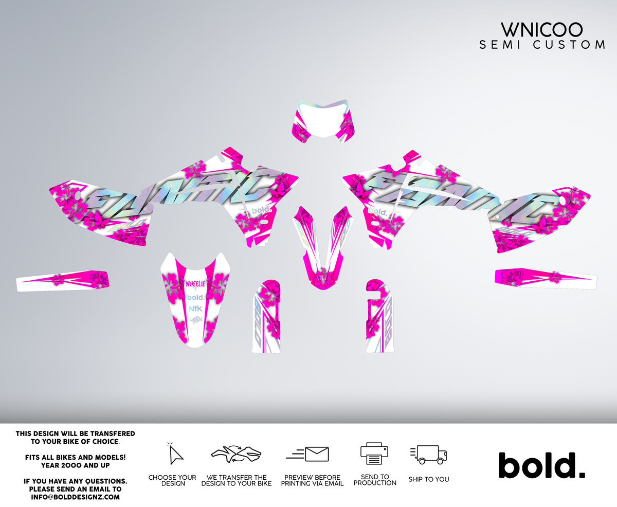 WNICOO - Fantic Graphics kit – Bolddesignz
