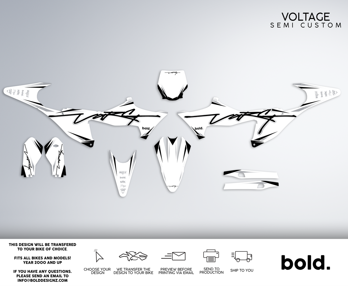 VOLTAGE - STARK VARG Graphics kit – Bolddesignz