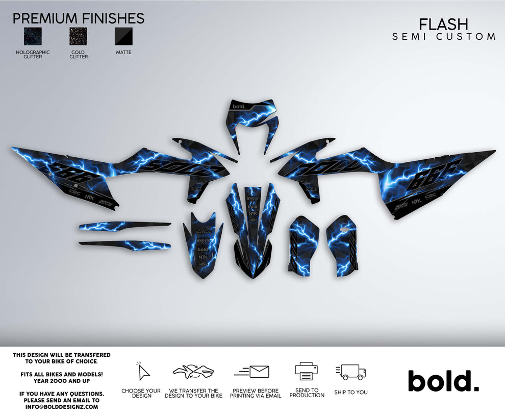 FLASH - Graphics kit - Bolddesignz