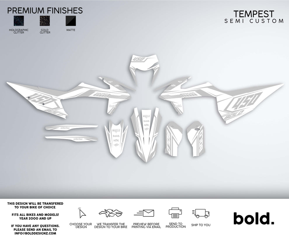 TEMPEST - Graphics kit - Bolddesignz
