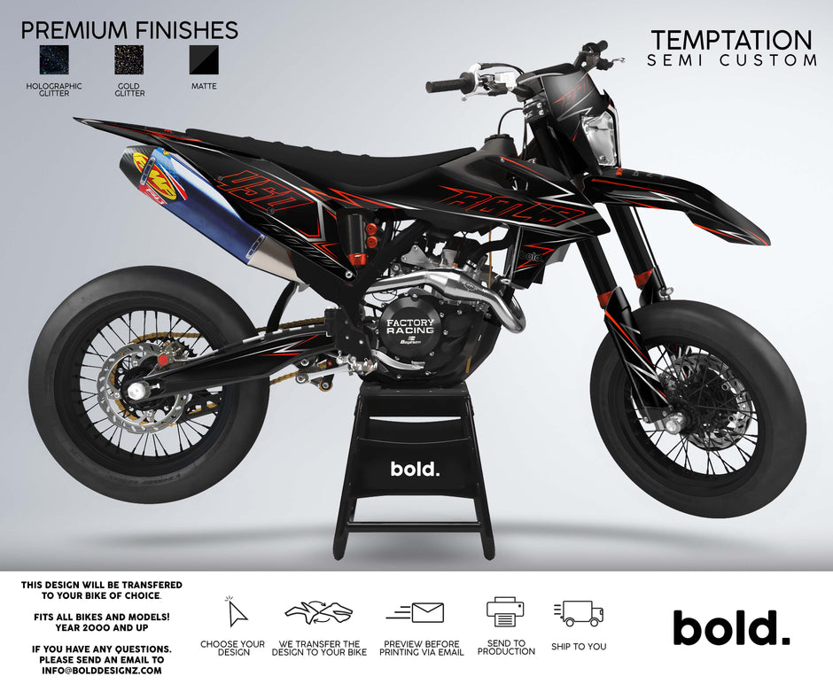 TEMPTATION - Graphics kit - Bolddesignz