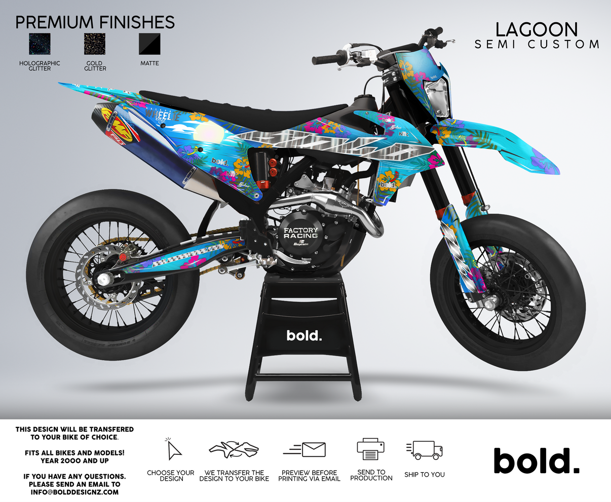 LAGOON - Graphics kit - Bolddesignz