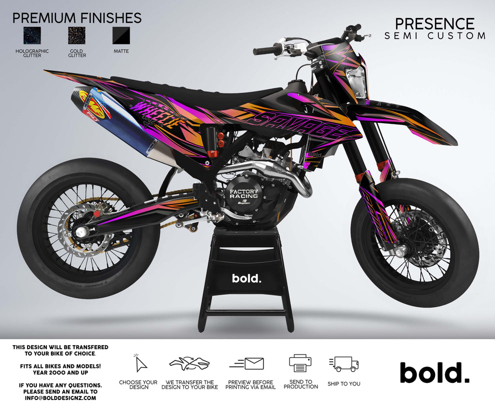 PRESENCE - Graphics kit - Bolddesignz