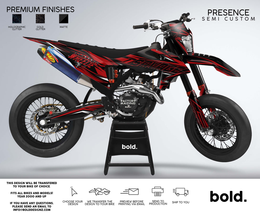 PRESENCE - Graphics kit - Bolddesignz