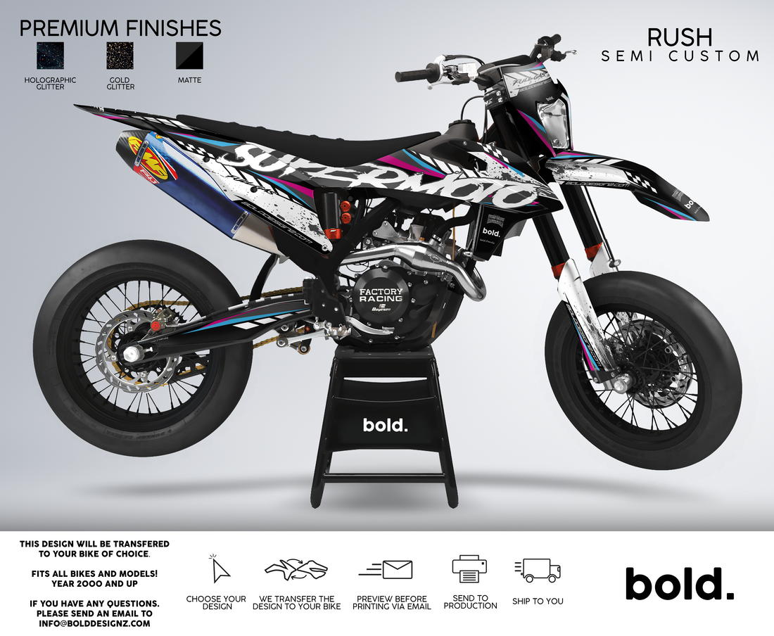 RUSH - Graphics kit - Bolddesignz