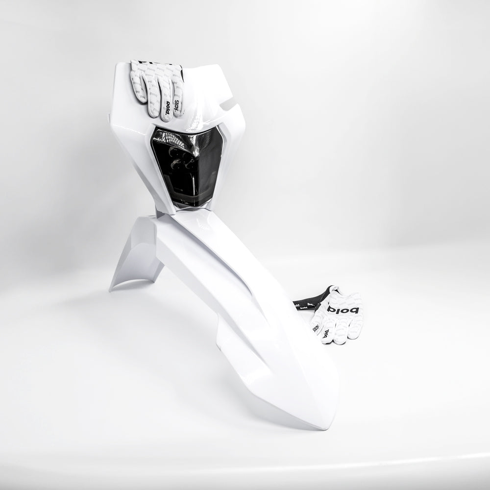 KTM Restyle Front Kit (Front Fender + Headlight Plastic) – Bolddesignz