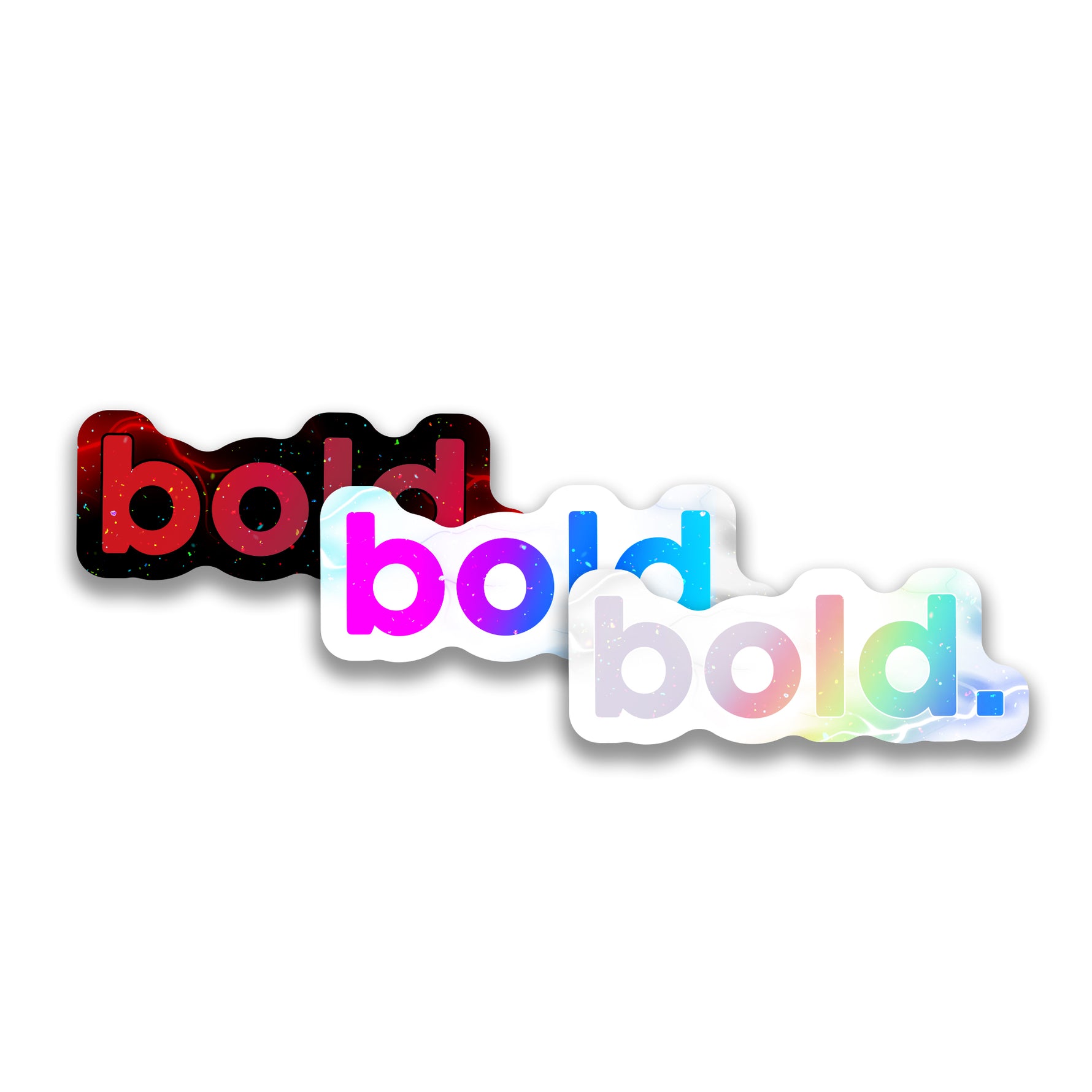 bold. Stickers - Bolddesignz