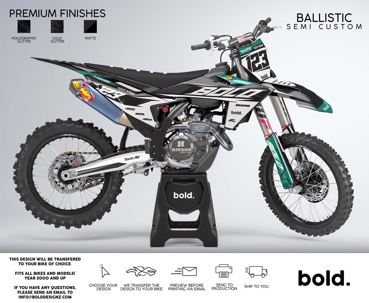 BALLISTIC - MX Graphics kit