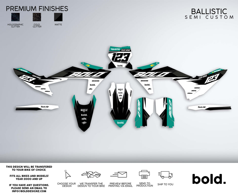 Motocross Graphics - Bolddesignz