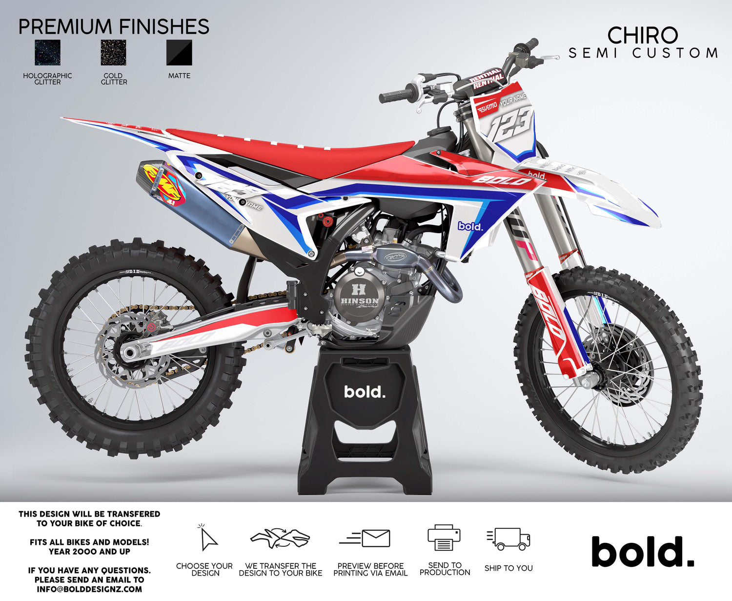 Motocross Graphics - Bolddesignz