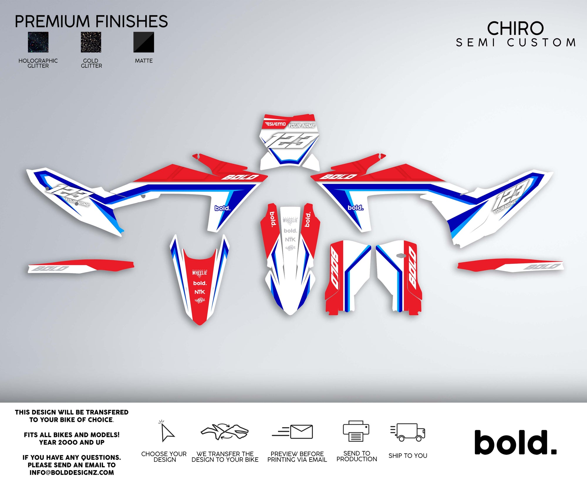 Motocross Graphics - Bolddesignz
