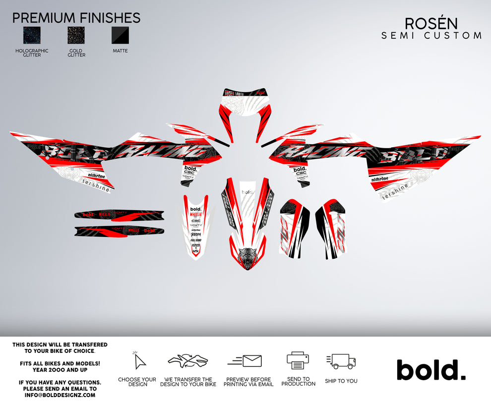 ROSEN - Graphics kit - Bolddesignz