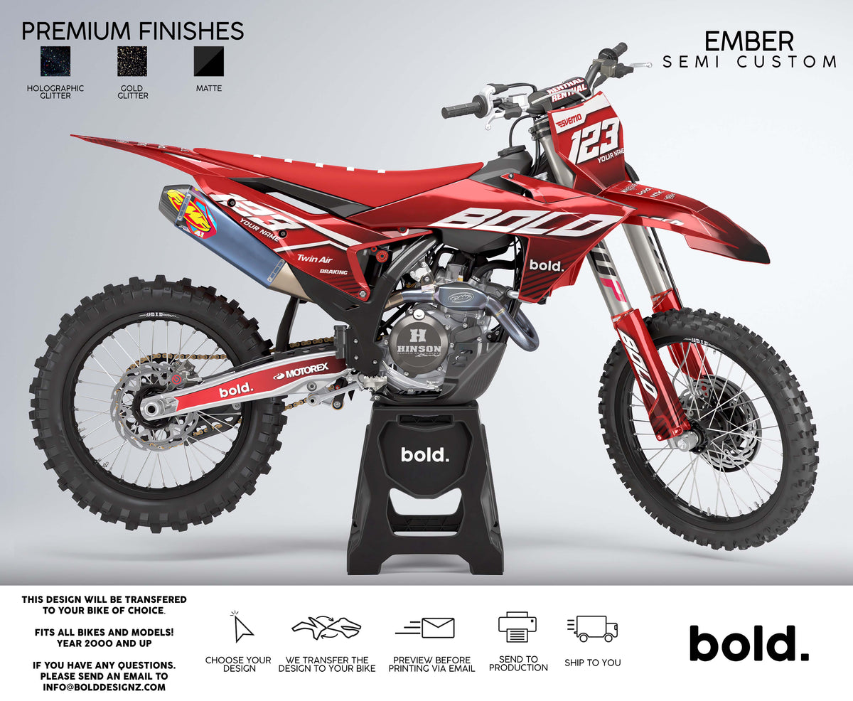EMBER - MX Graphics kit – Bolddesignz