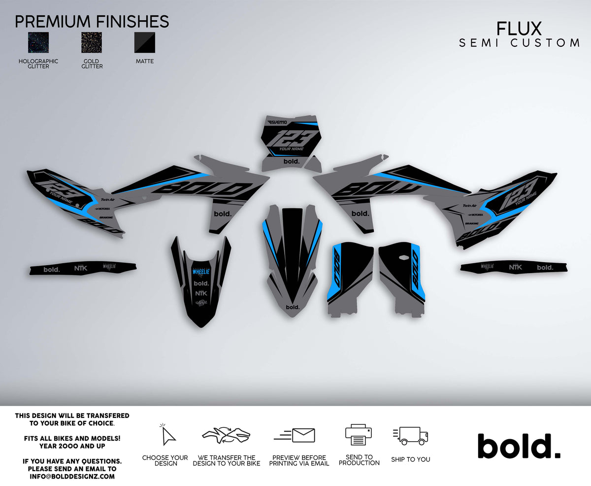 FLUX - MX Graphics kit – Bolddesignz