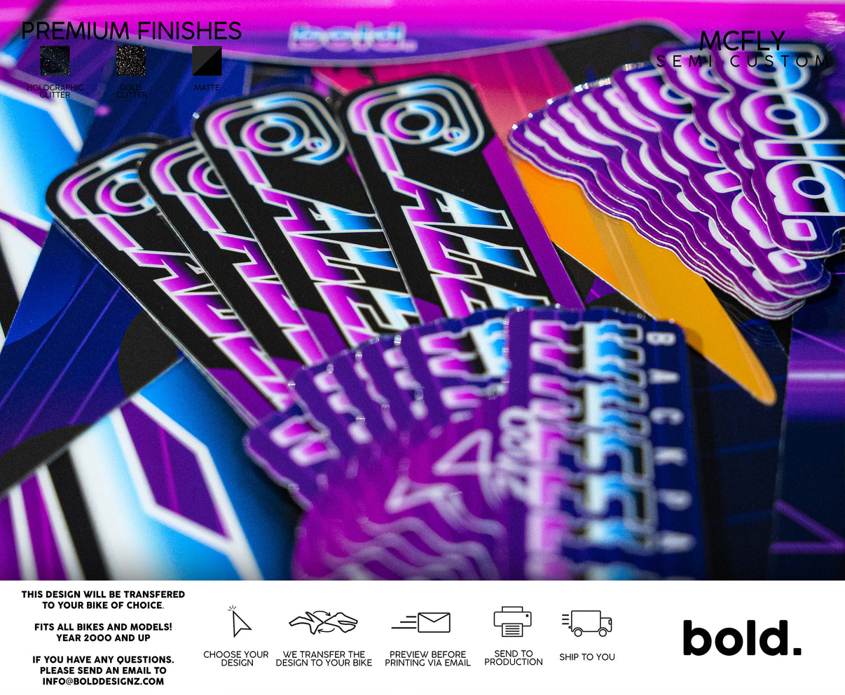 MCFLY - Graphics kit - Bolddesignz
