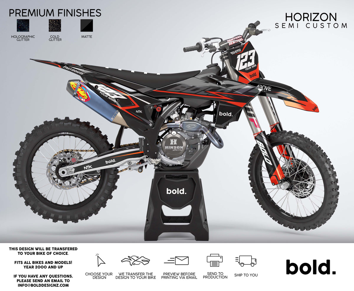 HORIZON - MX Graphics kit – Bolddesignz