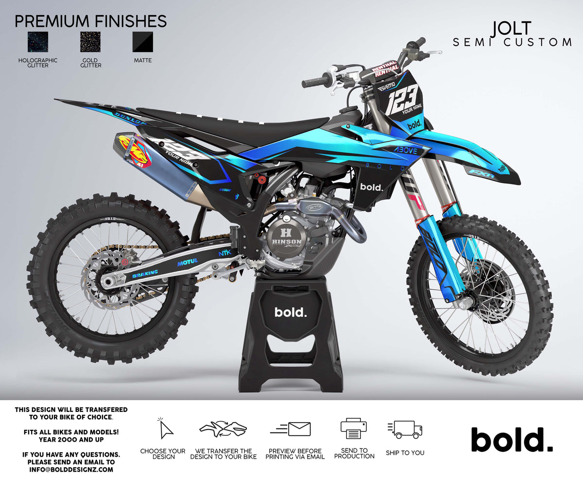 JOLT - MX Graphics kit – Bolddesignz