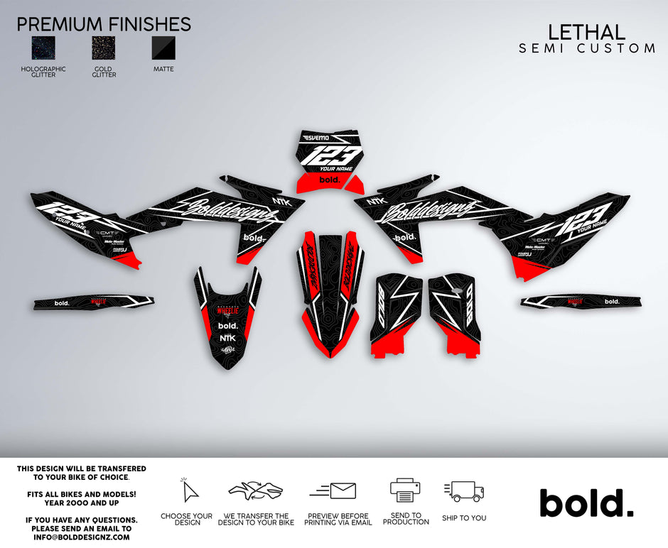Motocross Graphics - Bolddesignz