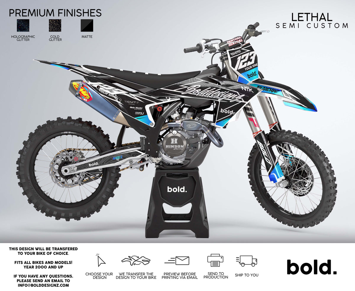 LETHAL - MX Graphics kit – Bolddesignz