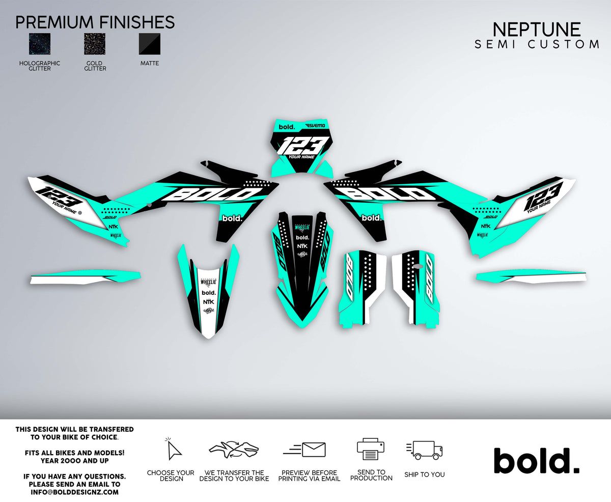 NEPTUNE - MX Graphics kit – Bolddesignz