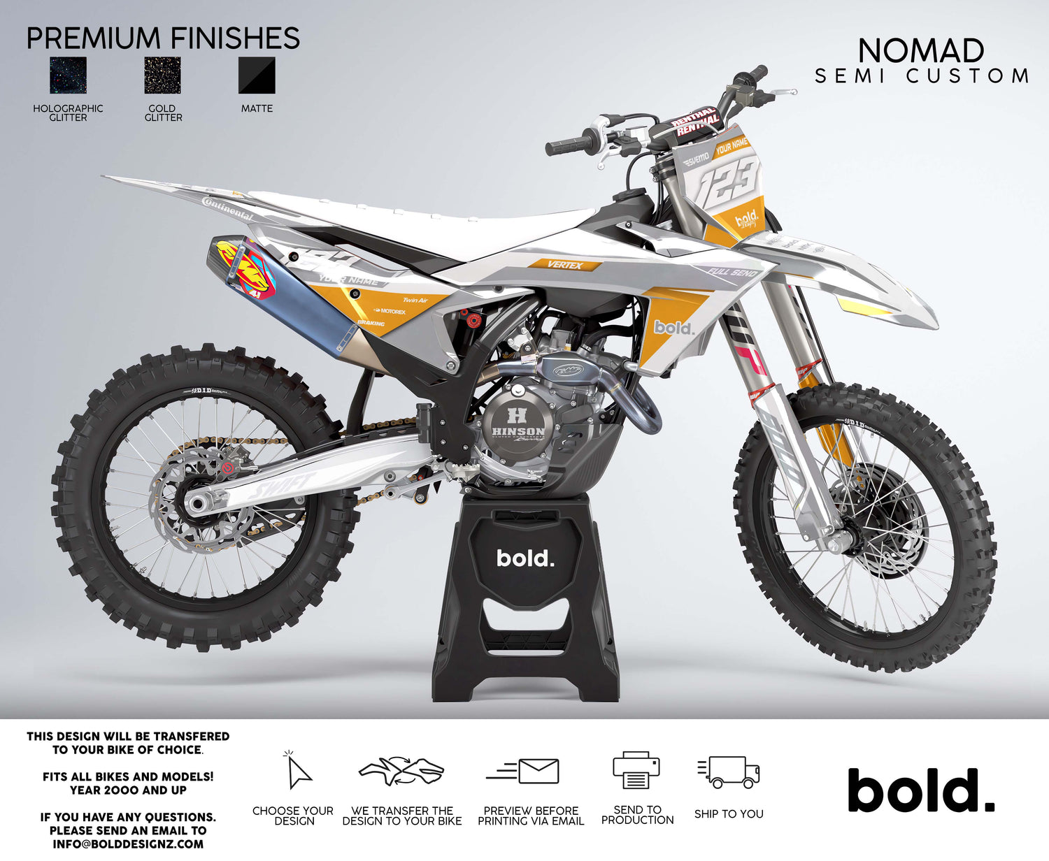 Motocross Graphics - Bolddesignz