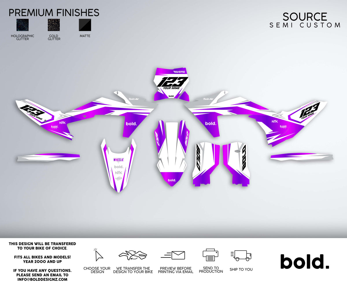 SOURCE - MX Graphics kit – Bolddesignz