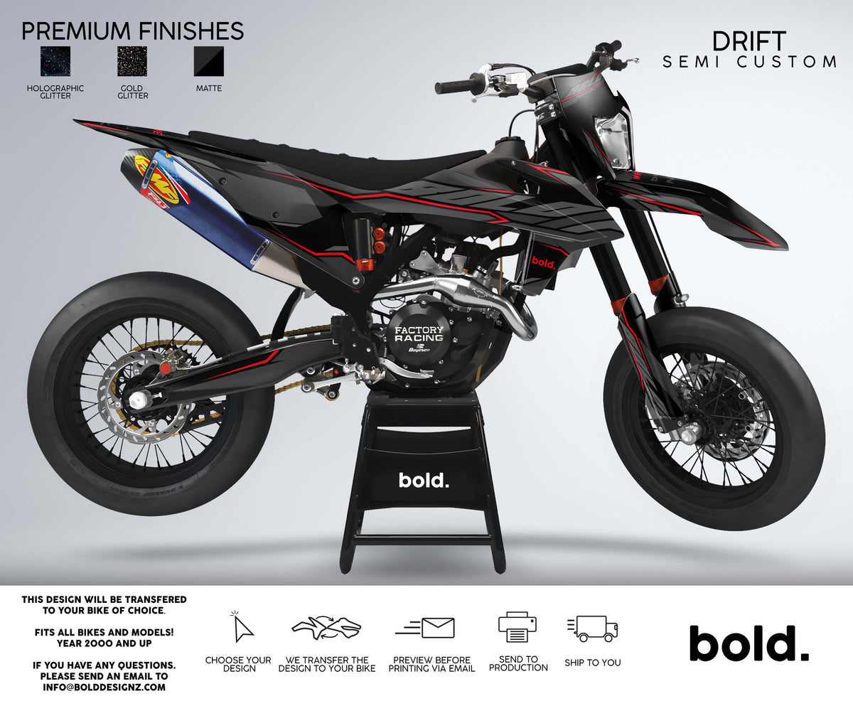 DRIFT - Graphics kit – Bolddesignz