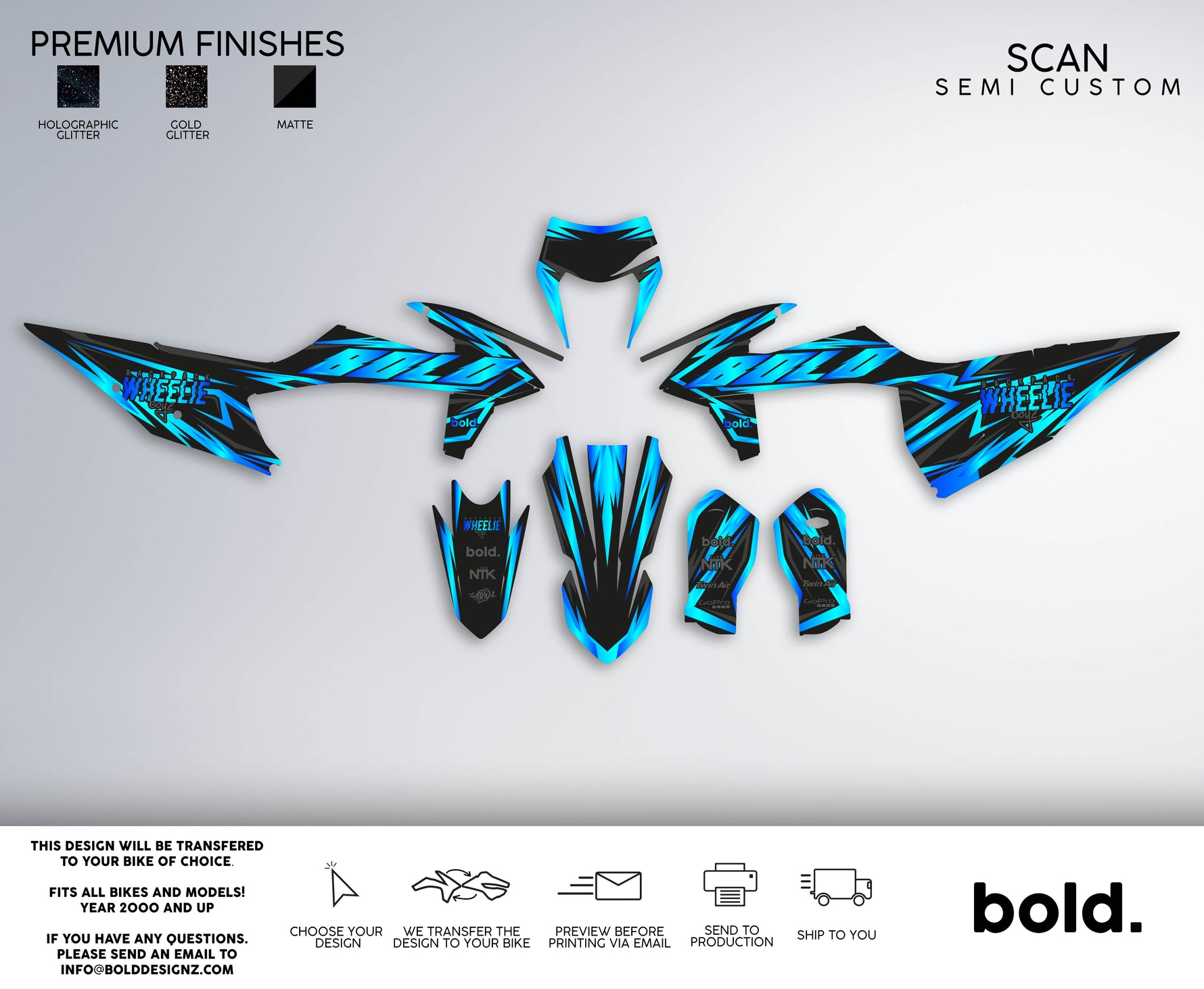 All Semi Custom Graphics - Supermoto & Motocross Decor Page 2 - Bolddesignz