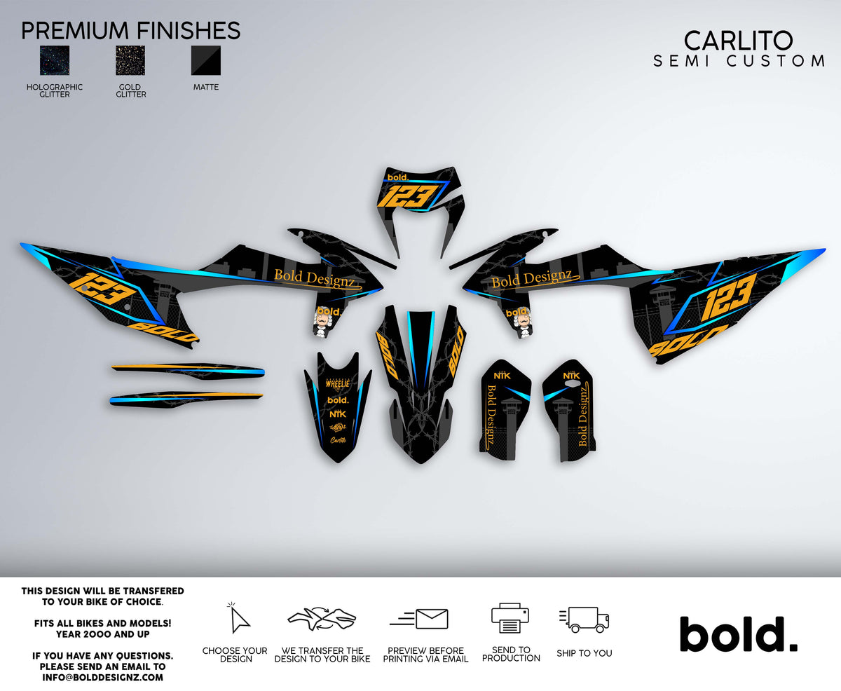 Carlito - Graphics kit – Bolddesignz