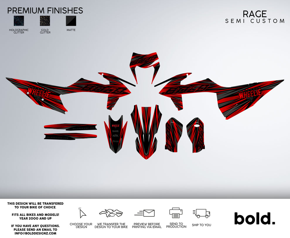 RAGE - Graphics kit - Bolddesignz
