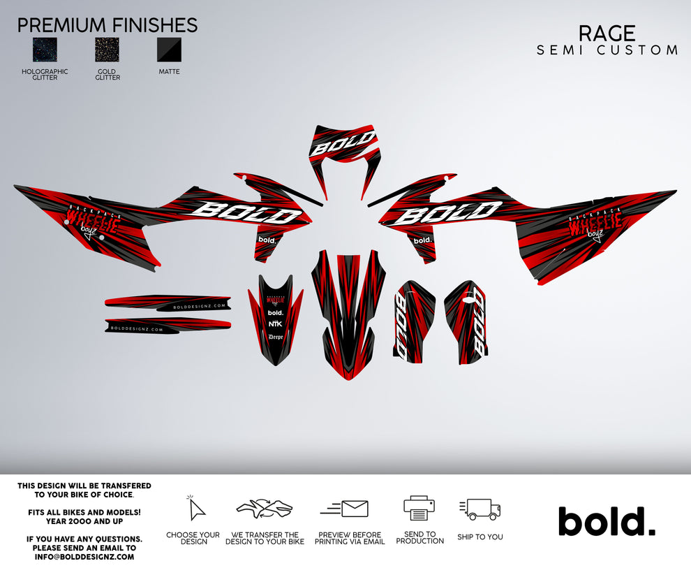 RAGE - Graphics kit - Bolddesignz