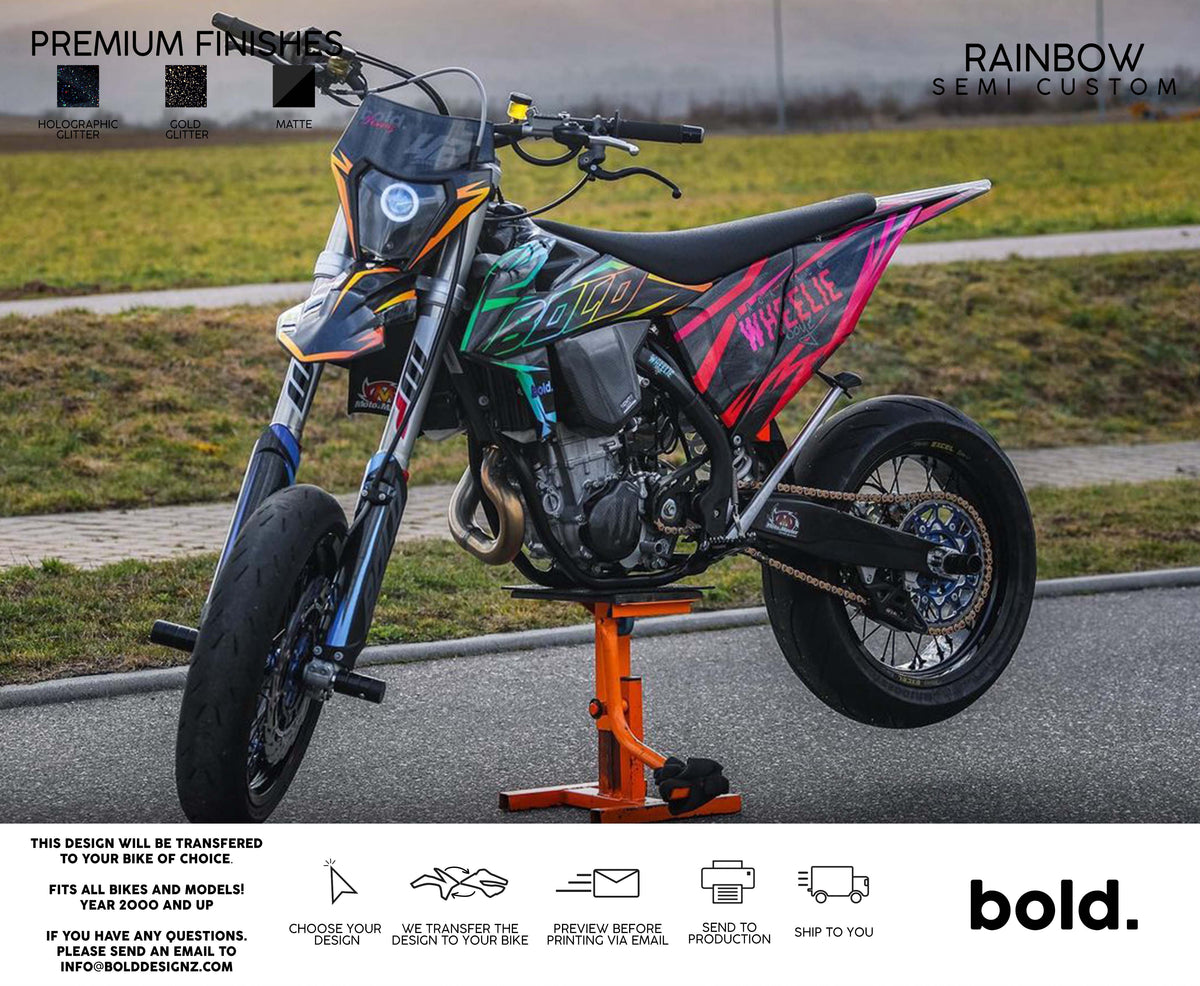 RAINBOW - Graphics kit – Bolddesignz