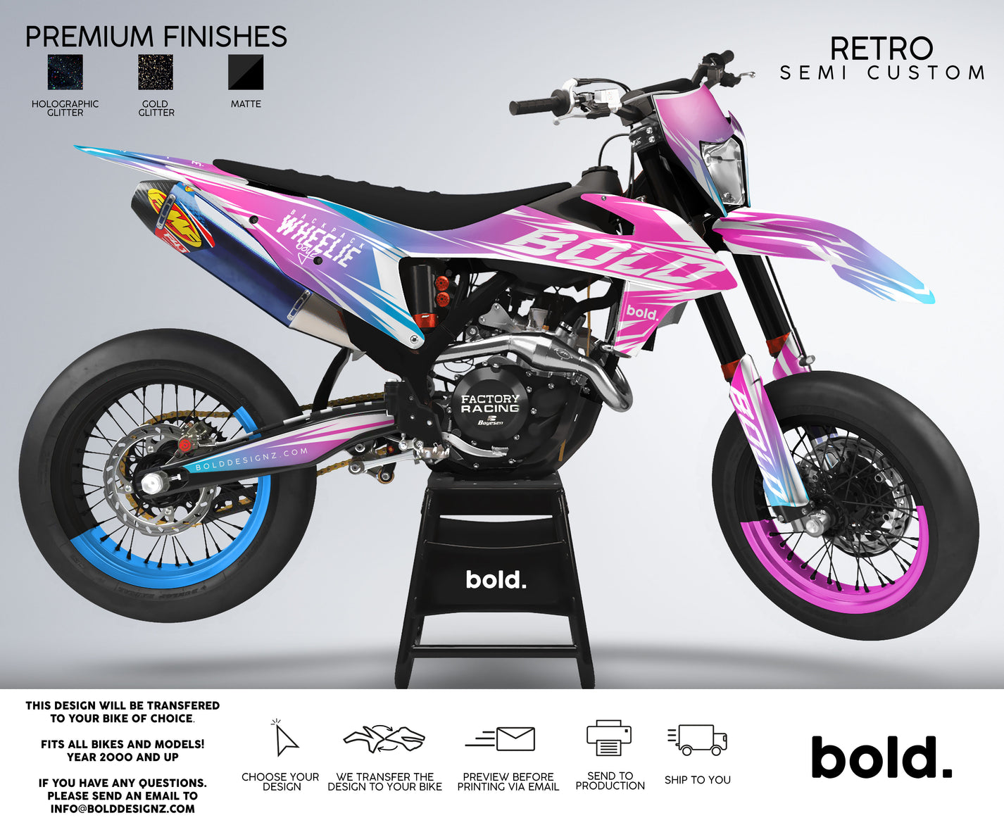 RETRO - Graphics kit - Bolddesignz